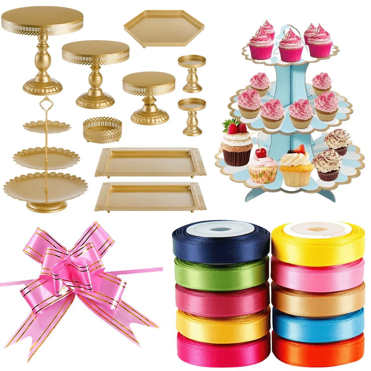 Cake Stands and Ribbons - Kimathi Branch - Topserve Baking Kenya