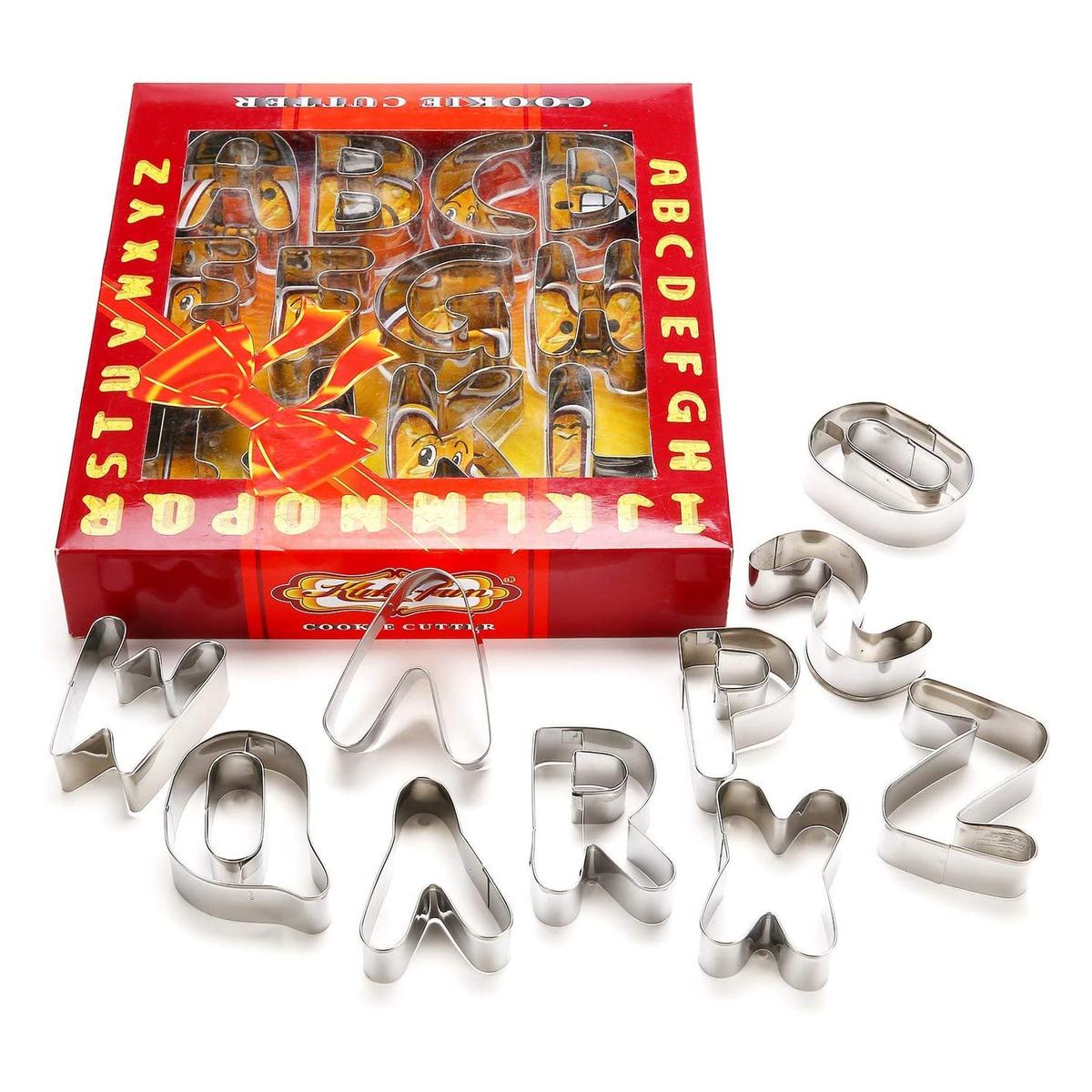 Cake Decoration Supplies > Cutters > Alphabet and Numbers > Alphabets ...