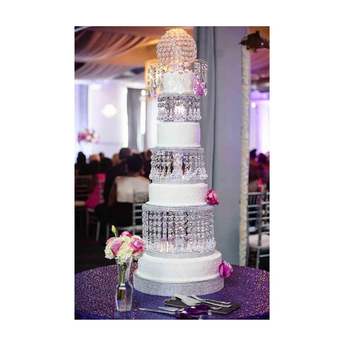 5 TIER ACRYLIC CAKE STAND WITH BEADS - Kimathi Branch - Topserve Baking ...
