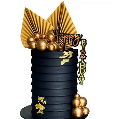 BLACK ACRYLIC HAPPY BIRTHDAY TOPPER ANGLED - Kimathi Branch - Topserve ...