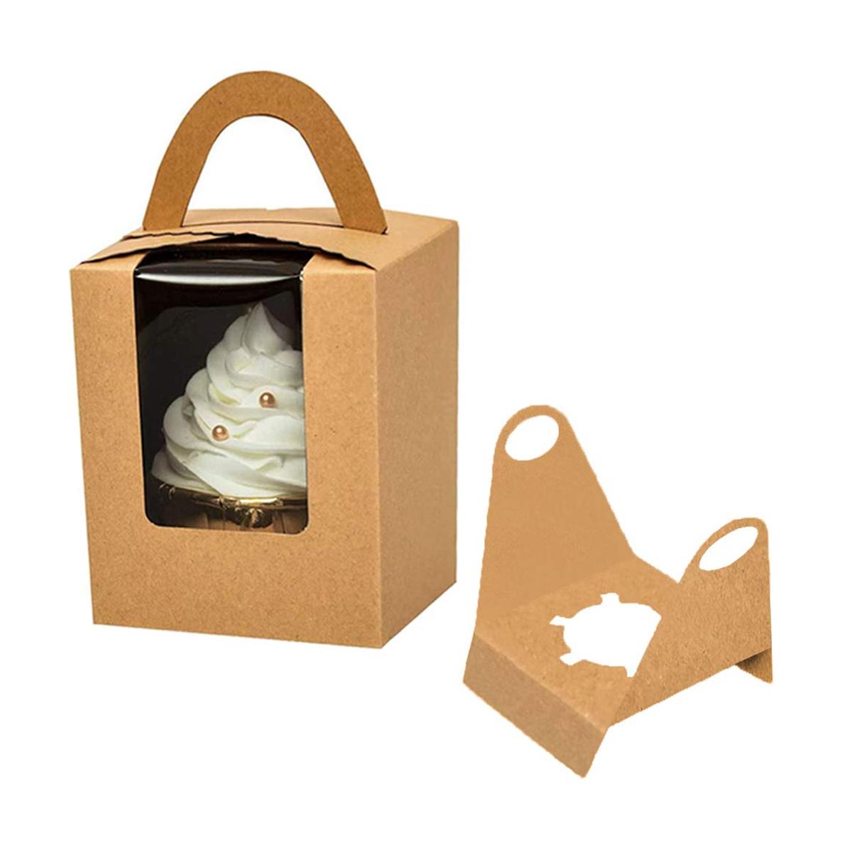 BROWN CUPCAKE BOX - Kimathi Branch - Topserve Baking Kenya