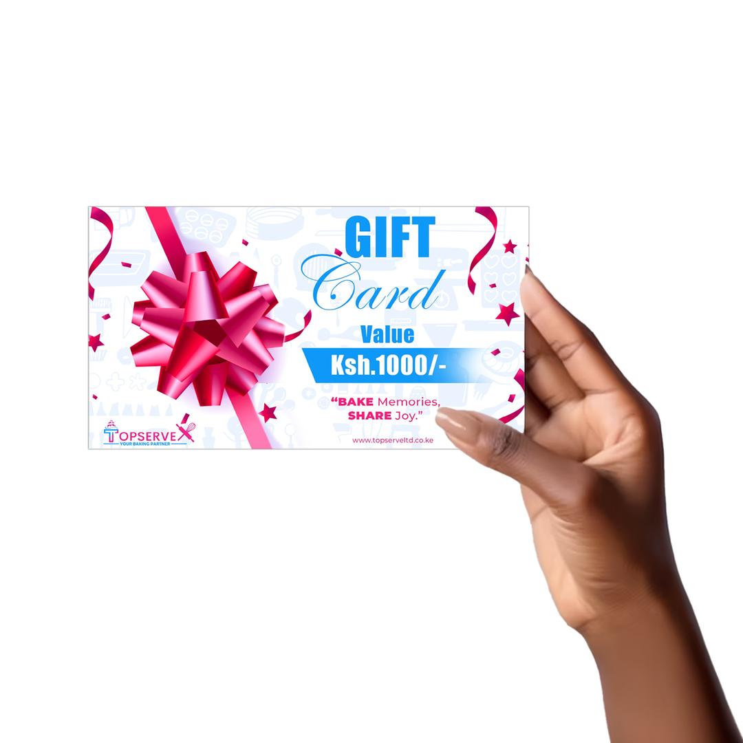 GIFT CERTIFICATE 1000 - Kimathi Branch - Topserve Baking Kenya
