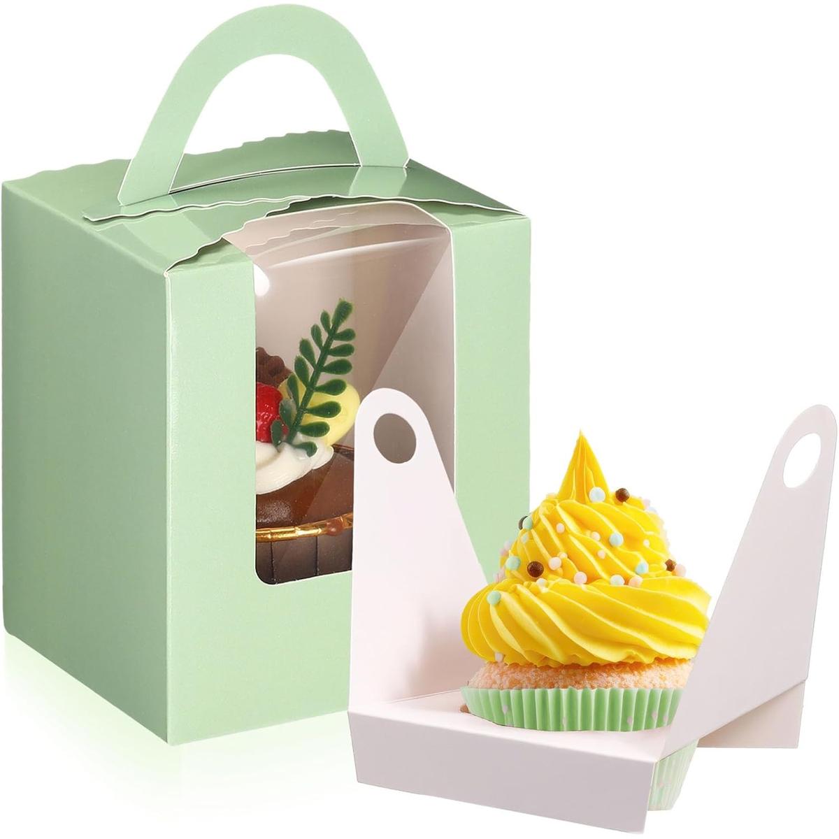 GREEN CUPCAKE BOX - Kimathi Branch - Topserve Baking Kenya