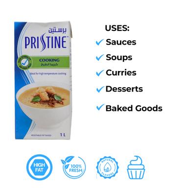 PRISTINE COOKING CREAM 1LITRE - Kimathi Branch - Topserve Baking Kenya
