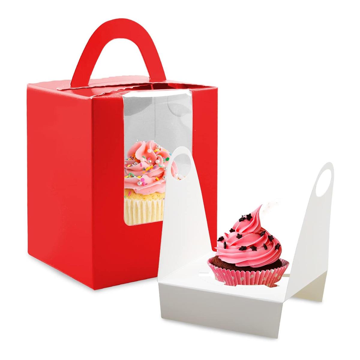 RED CUPCAKE BOX - Kimathi Branch - Topserve Baking Kenya