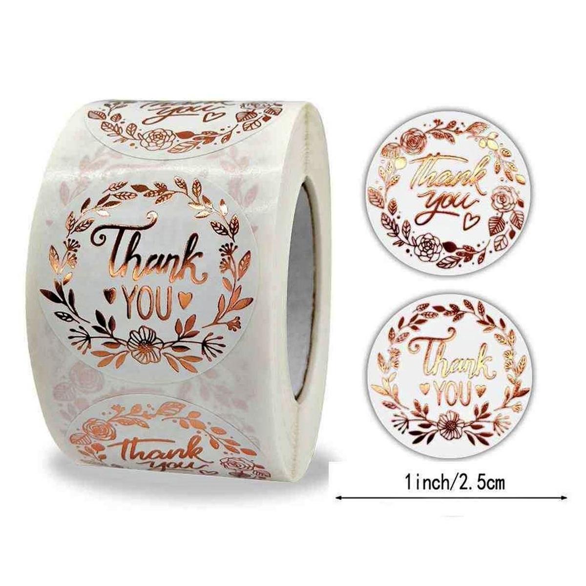 THANK YOU STICKER ROLL - Kisumu Branch - Topserve Baking Kenya